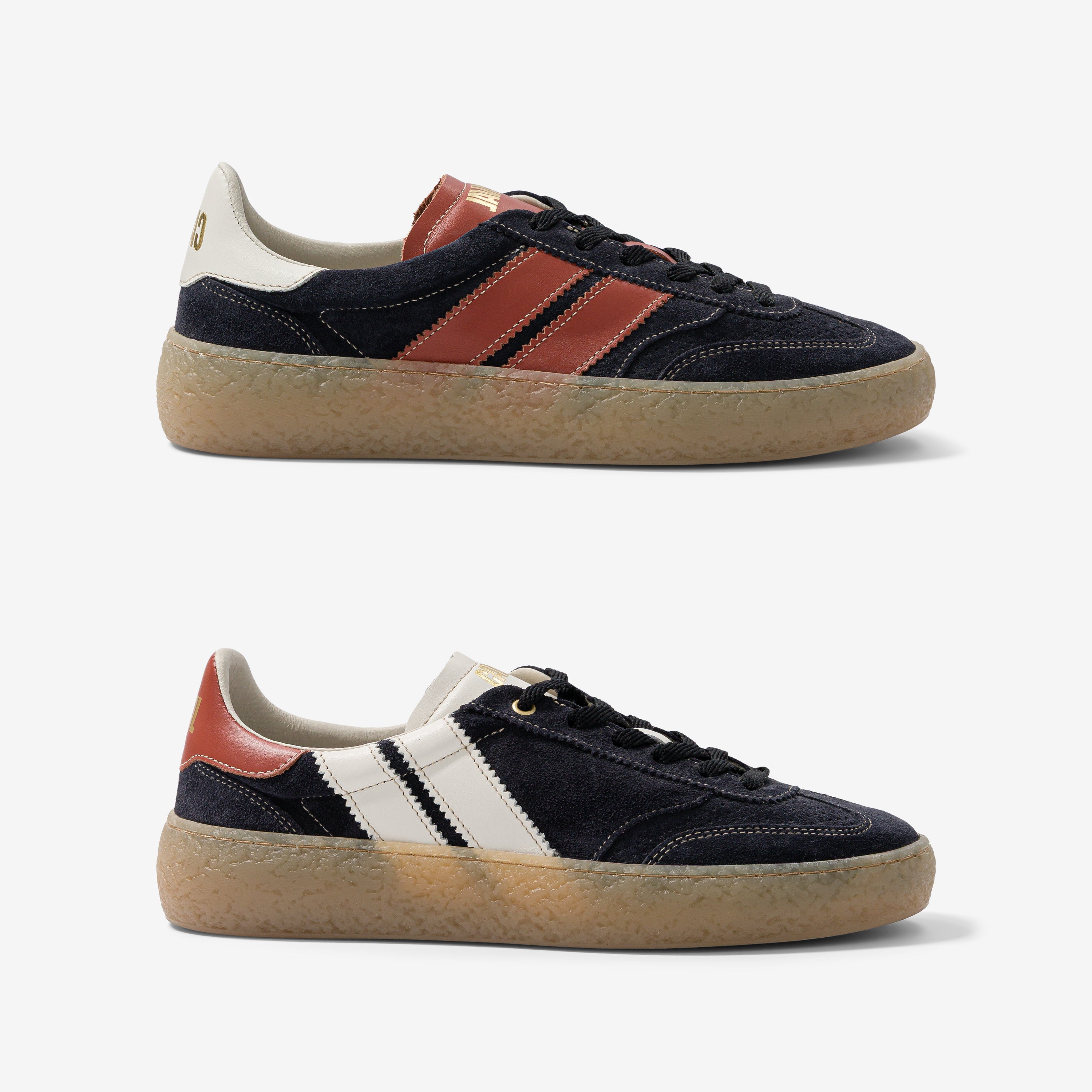 Les Muddy Blue, sneakers asymétriques, éco-responsables et made in ...