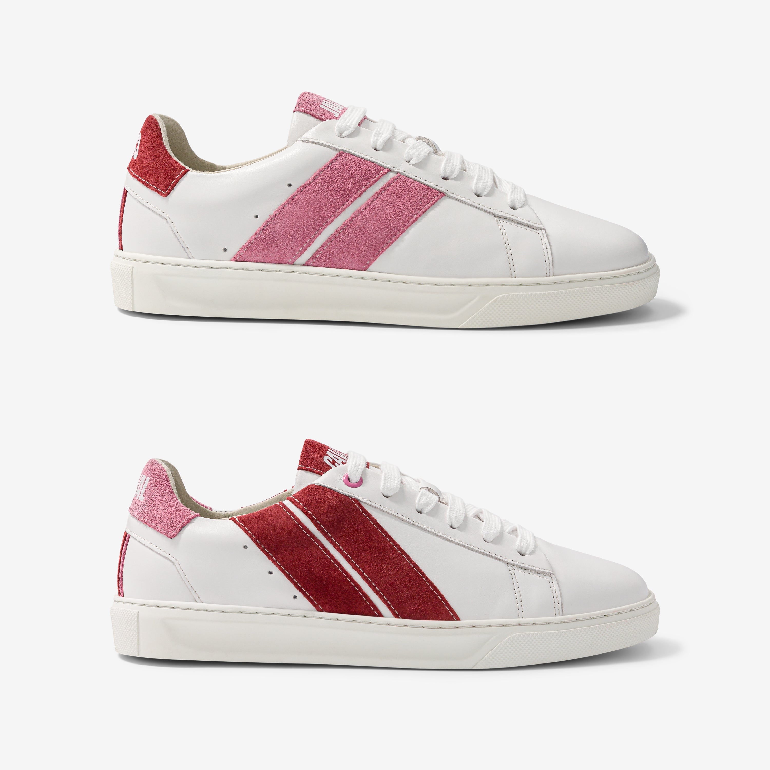 Les Pinky Candy, sneakers asymétriques, éco-responsables et made in ...