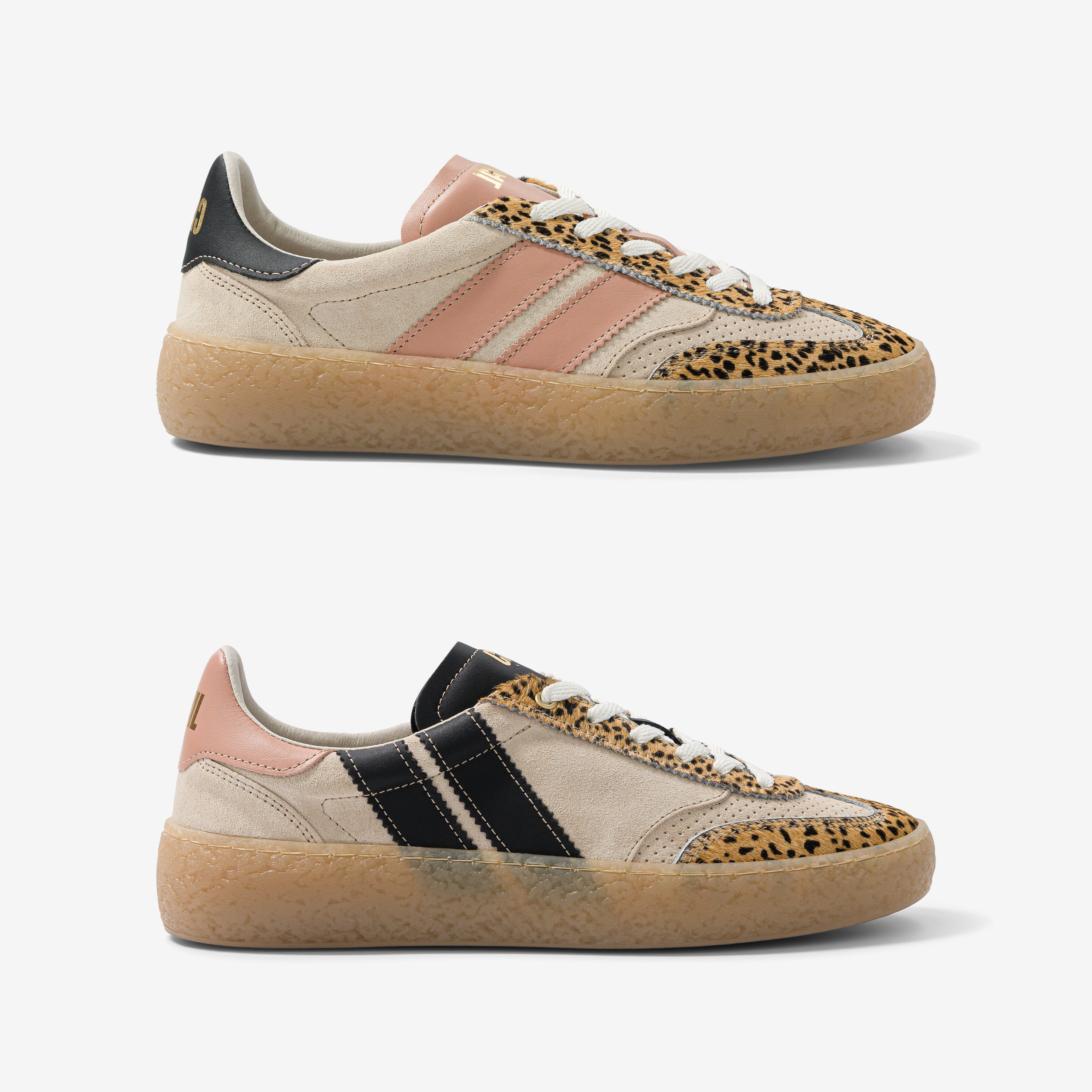 Les Pink Roar, sneakers asymétriques, éco-responsables et made in ...