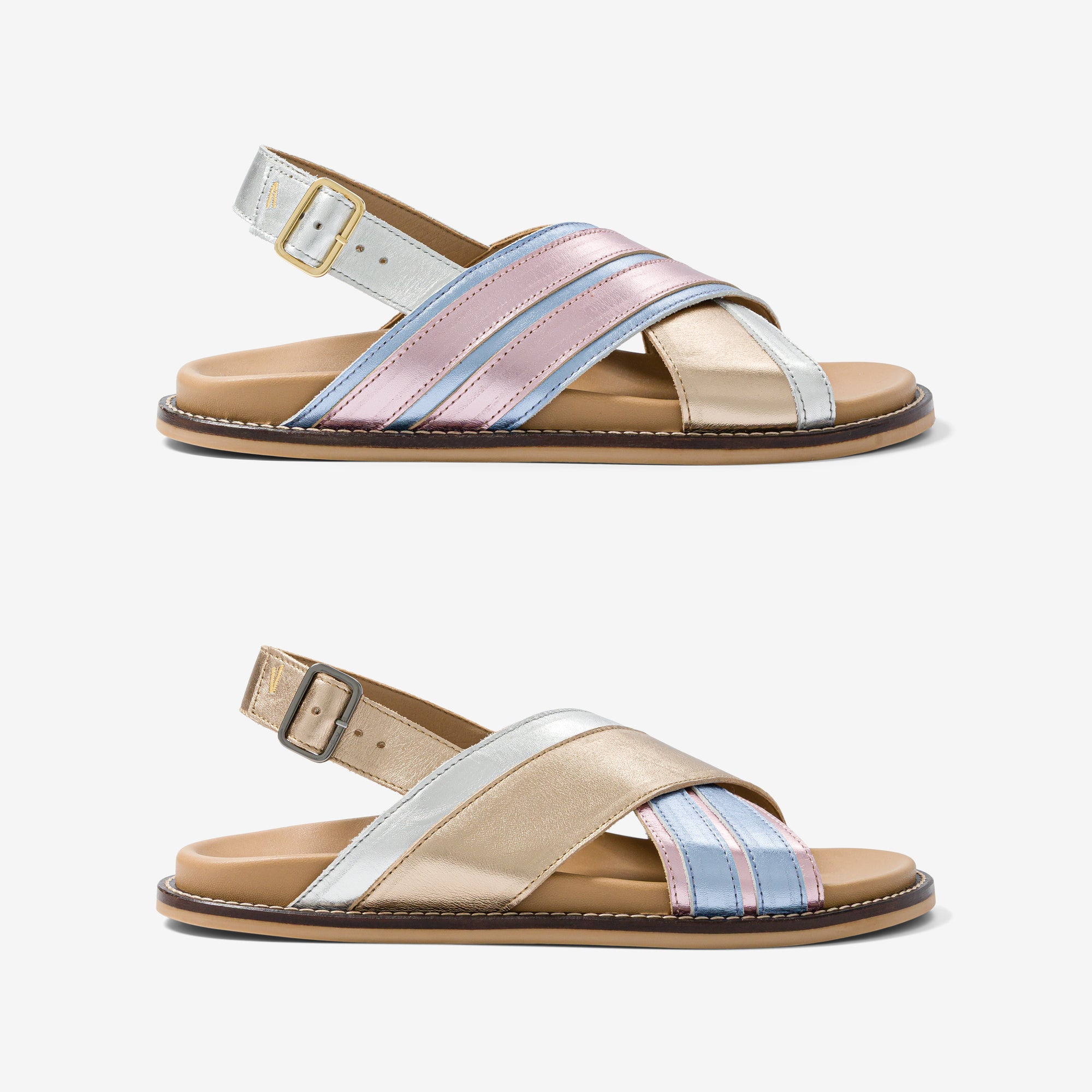 Les Sunset Pearl, sneakers asymétriques, éco-responsables et made in Europe