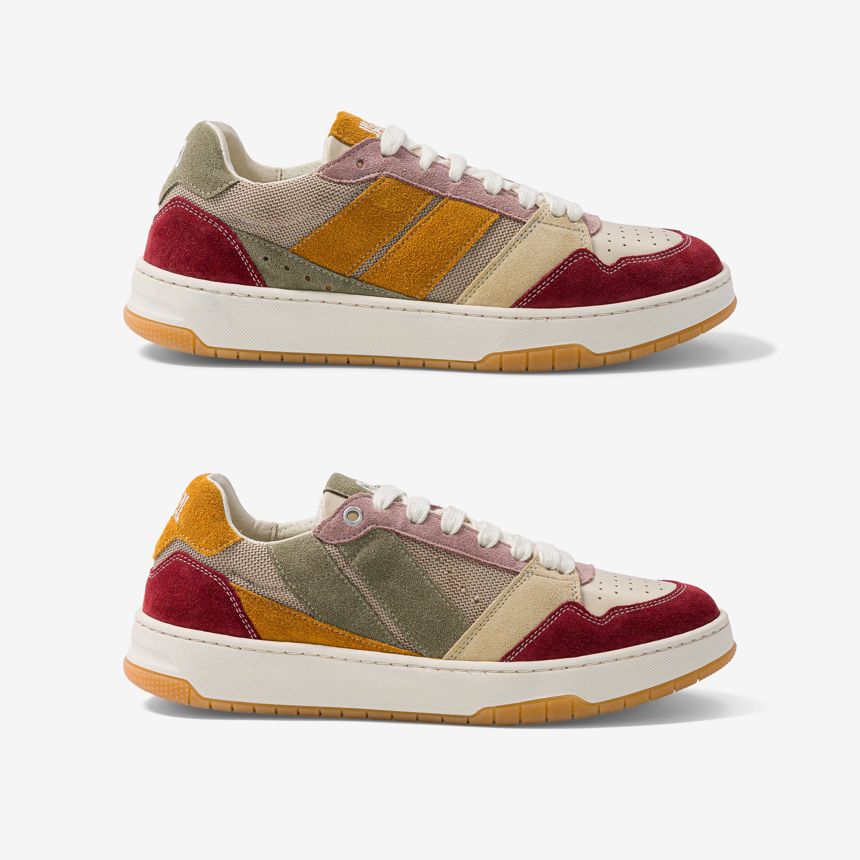 Les Crimson Fall, sneakers asymétriques, éco-responsables et made in ...