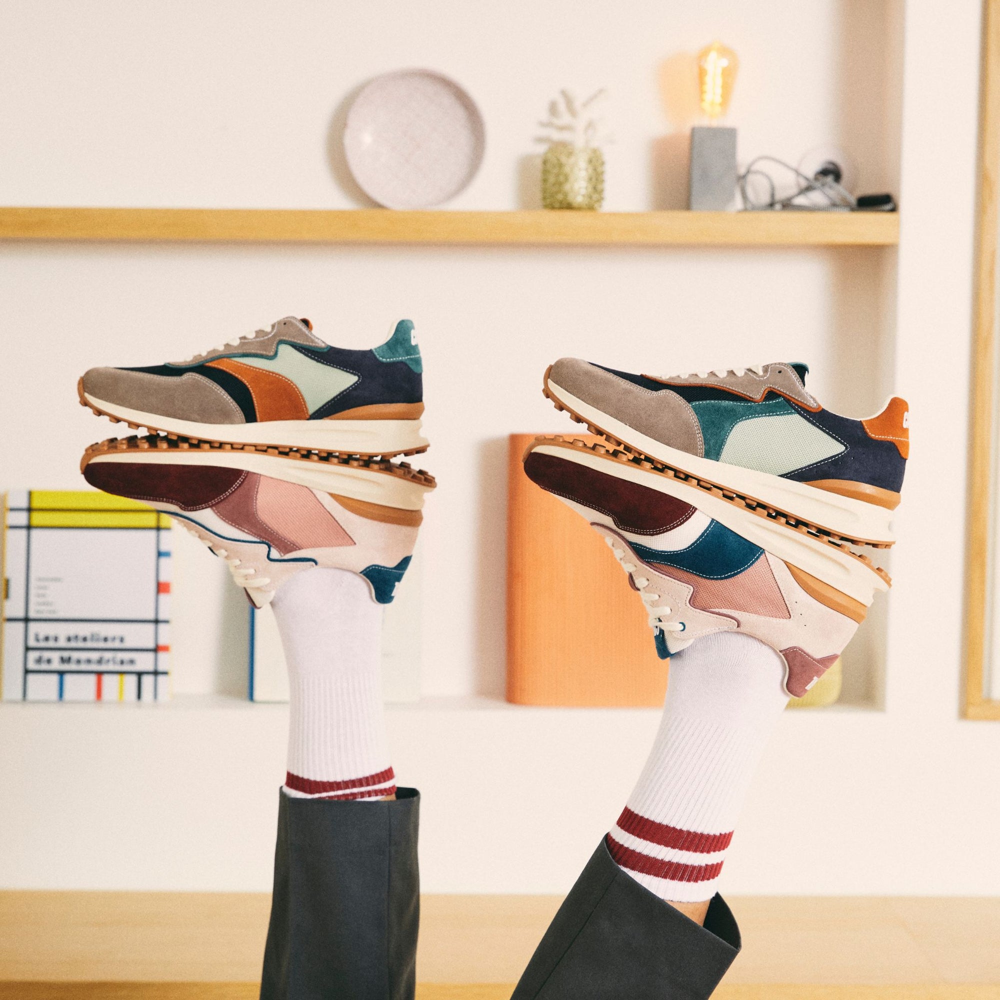 Les Foxie Forest, sneakers asymétriques, éco-responsables et made in Europe